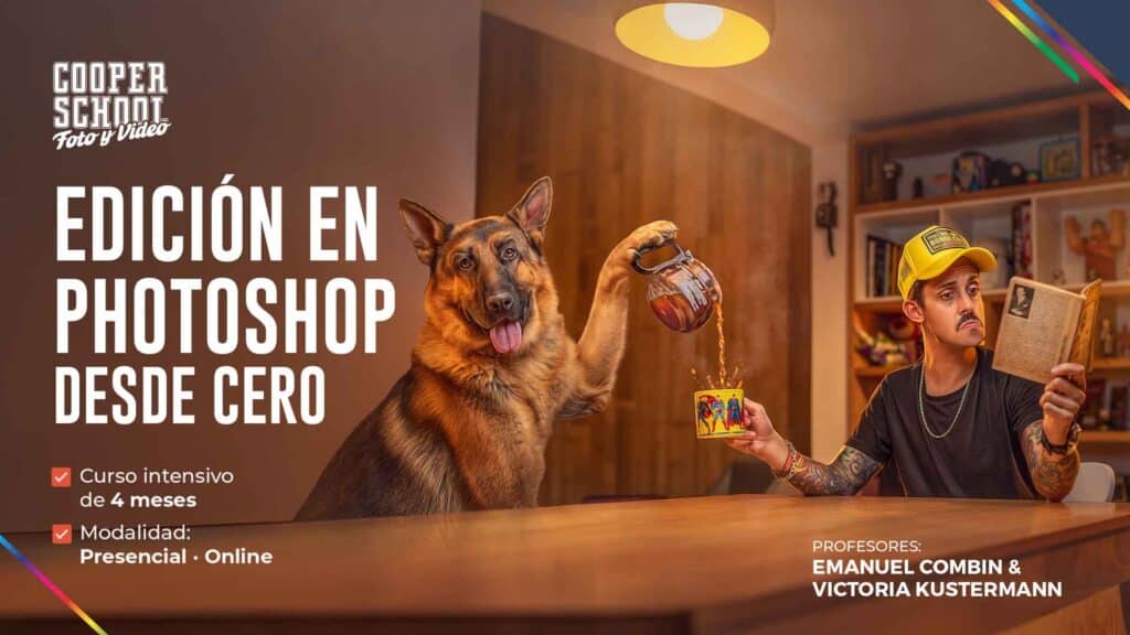 Curso Online – Edición en Photoshop Desde Cero – Cooper School